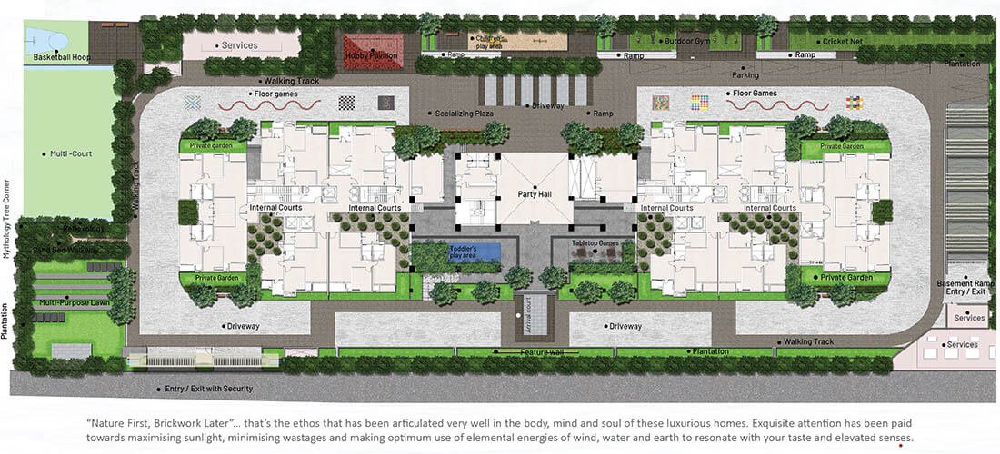 Vajram Newtown on Thanisandra Road, Bangalore | Details